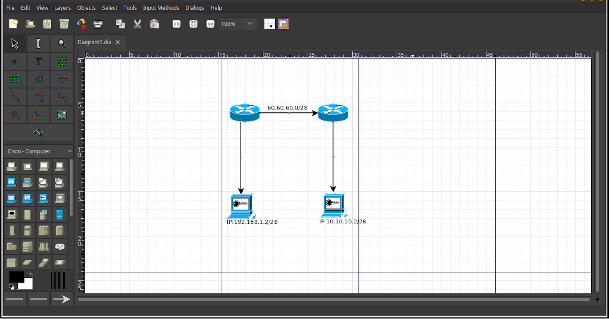 Routing static dengan 2 router pada mikrotik - Adela Ns
