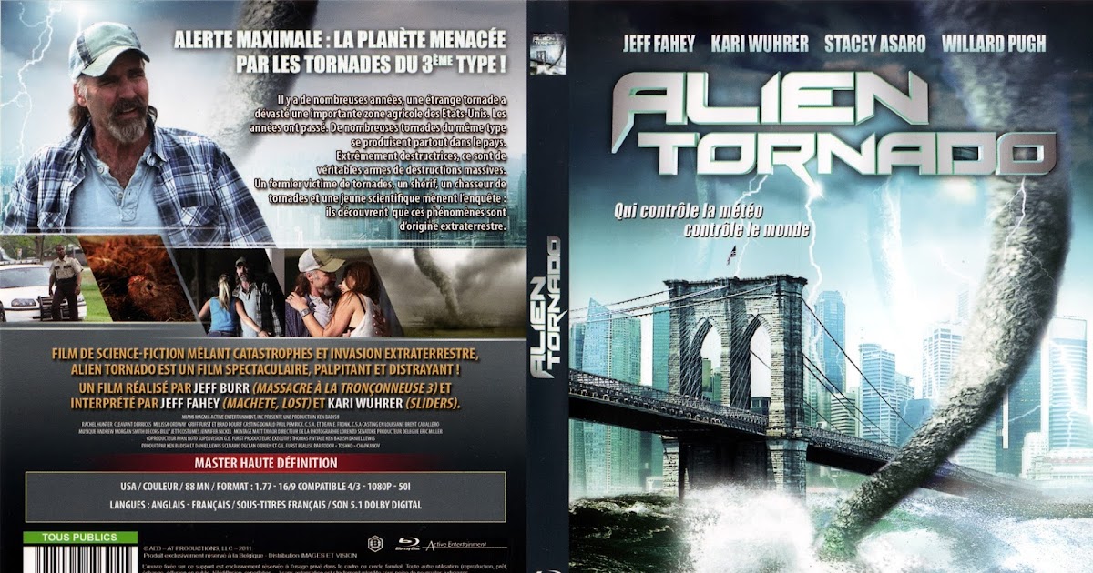 BLU-RAY JAQUETTES BLU-RAY: Alien tornado