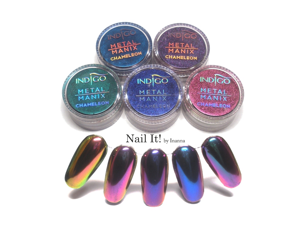 Indigo Metal Manix Chameleon Powders Collection - Swatches & Review ...