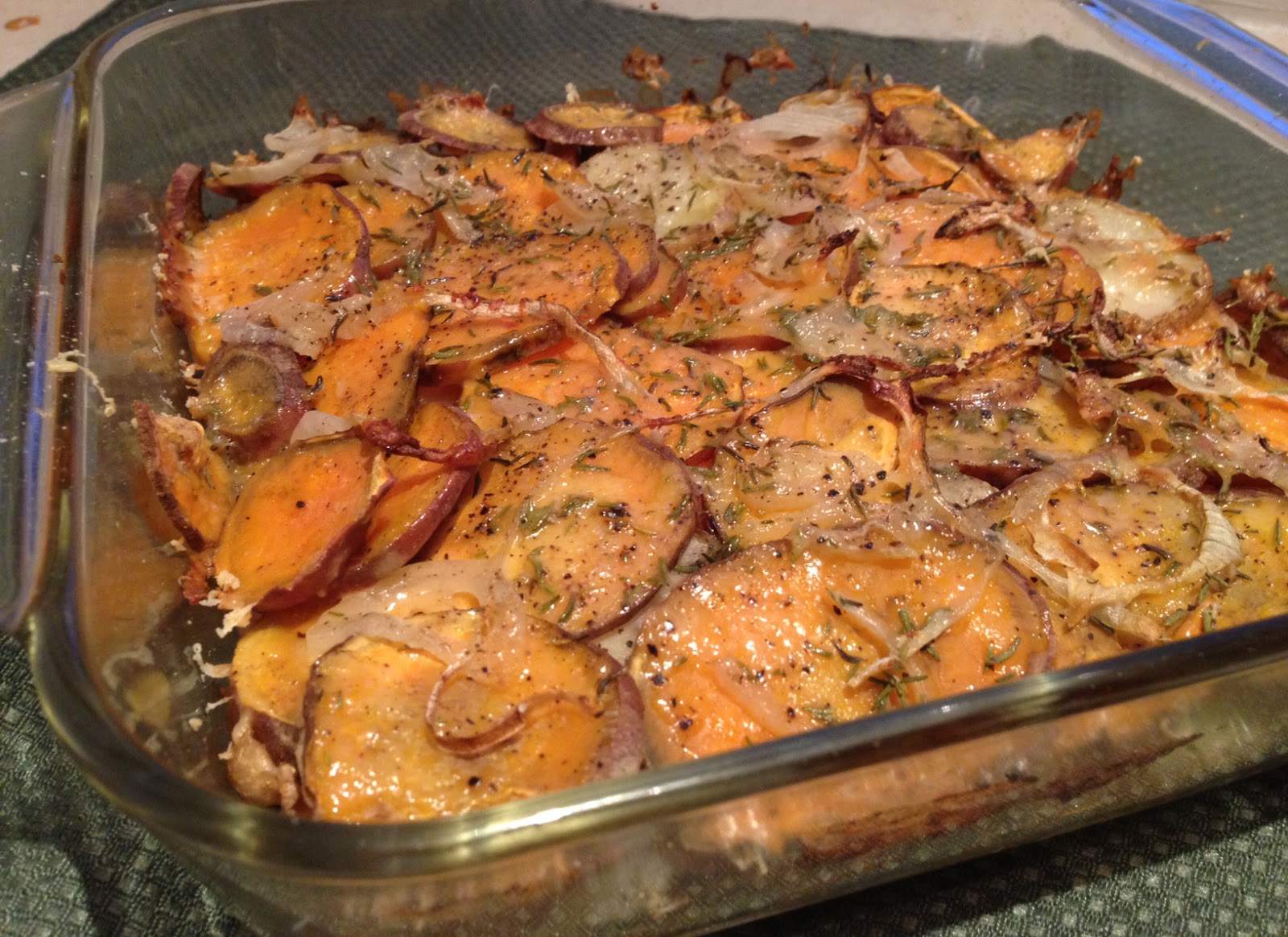 Eat, Run, Read: Asiago Sweet Potatoes