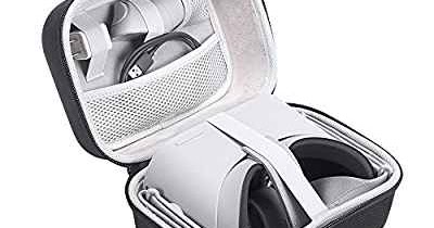 VR Case Hard Protective Travel Carrying Case, Virtual Reality Headset ...