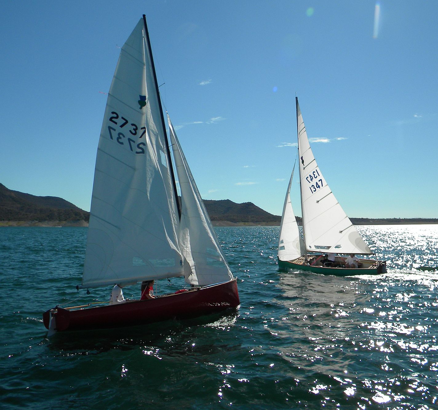 Desert Sea - New Mexico and Southwestern Sailing: Fireball and Thistles ...