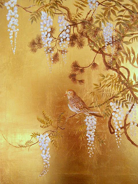 Ruth Winding: Wisteria- work in progress