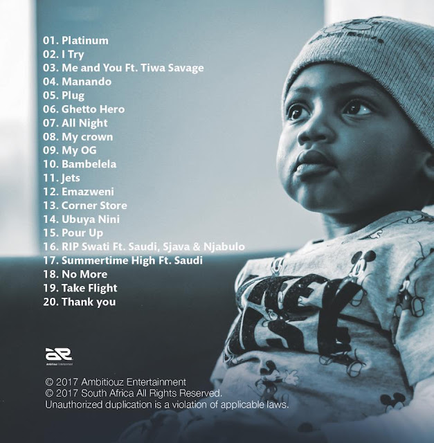 DJ's Production: Emtee Drops Tracklist of His Up Coming Album ' Manado'
