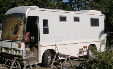 Robbiebago Adventures: Bus Conversion: the outside panels