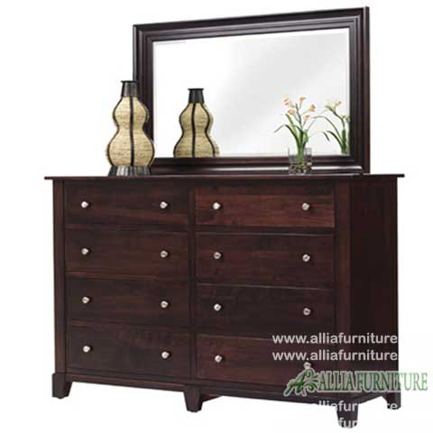 Meja rias kaca cermin klasik hannover - Allia Furniture