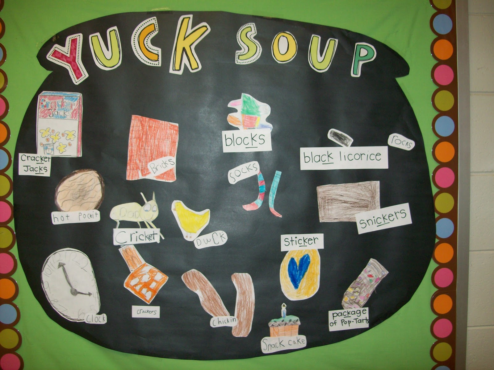 First Grader...at Last!: Yuck Soup