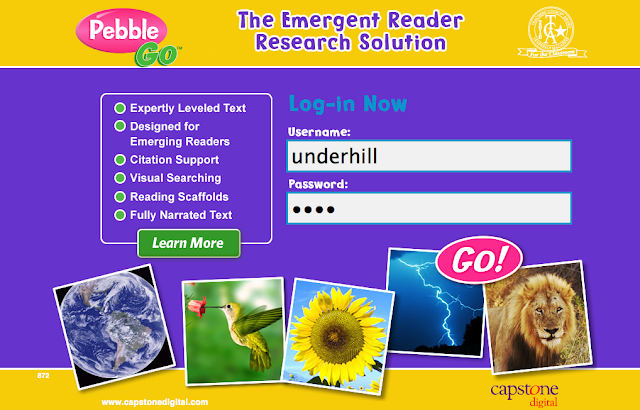 The Library Link: Resource #2 - PebbleGo!
