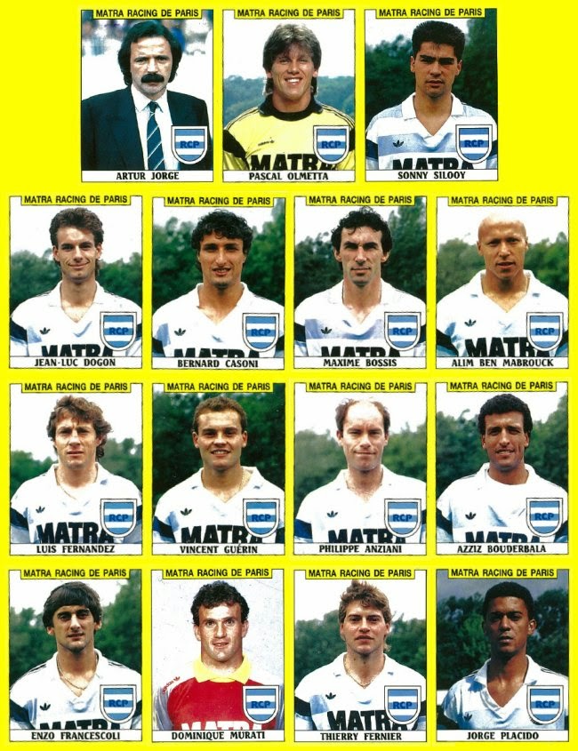 PANINI FOOT NOSTALGIE: Album Panini Foot 1988-1989 Championnat de France