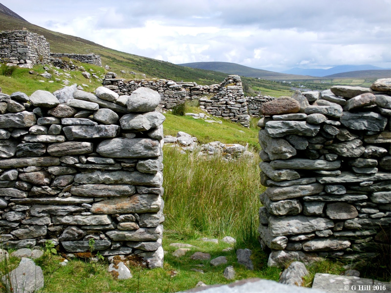 Ireland In Ruins: Deserted Village Achill Co Mayo