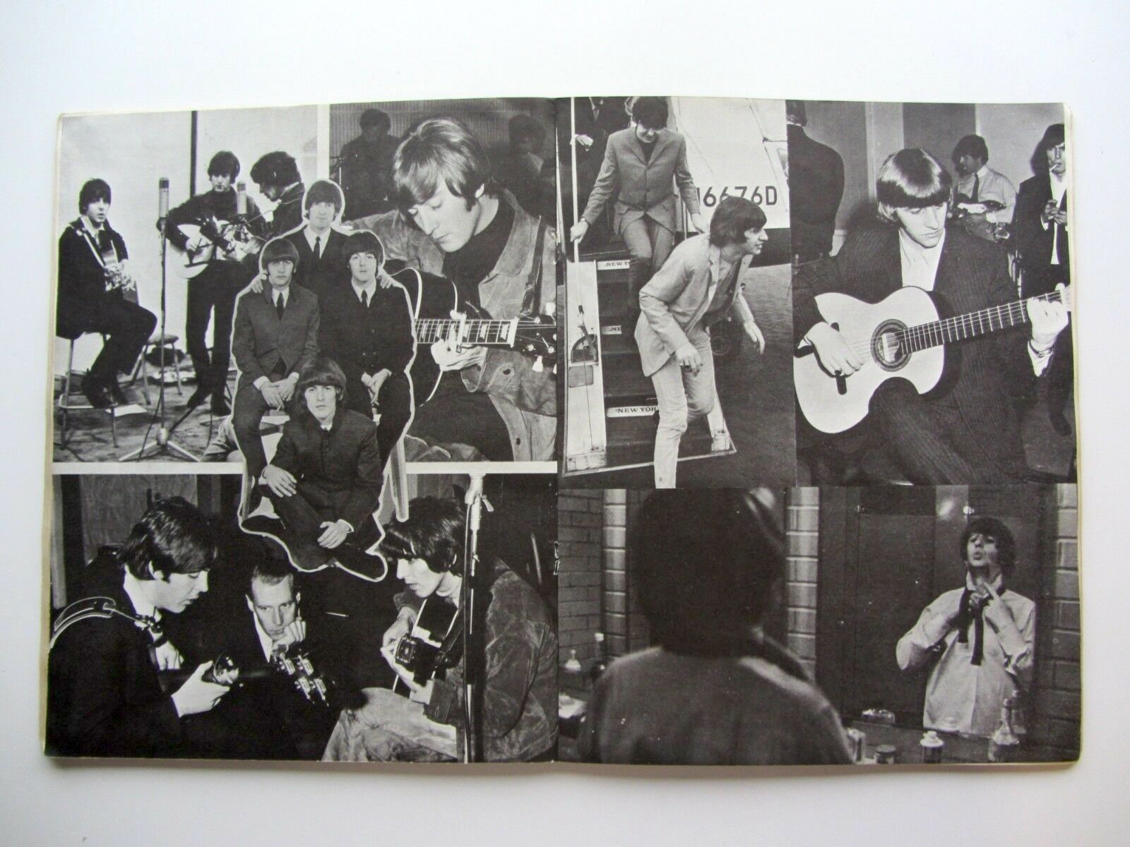Vintage Beatles '66 song-and-picture books