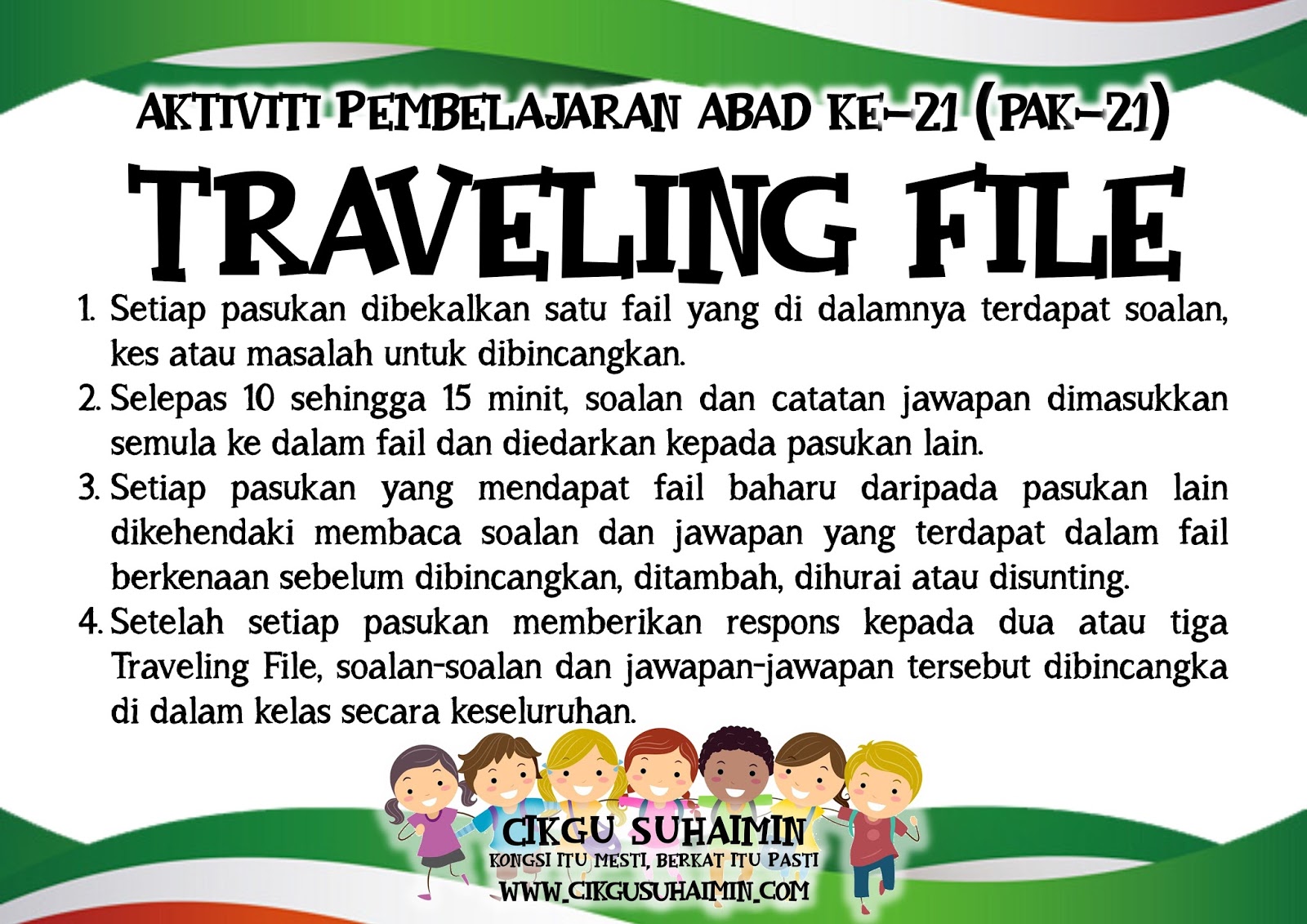47 Aktiviti Pembelajaran Abad ke-21 (PAK-21) dengan Grafik yang Menarik