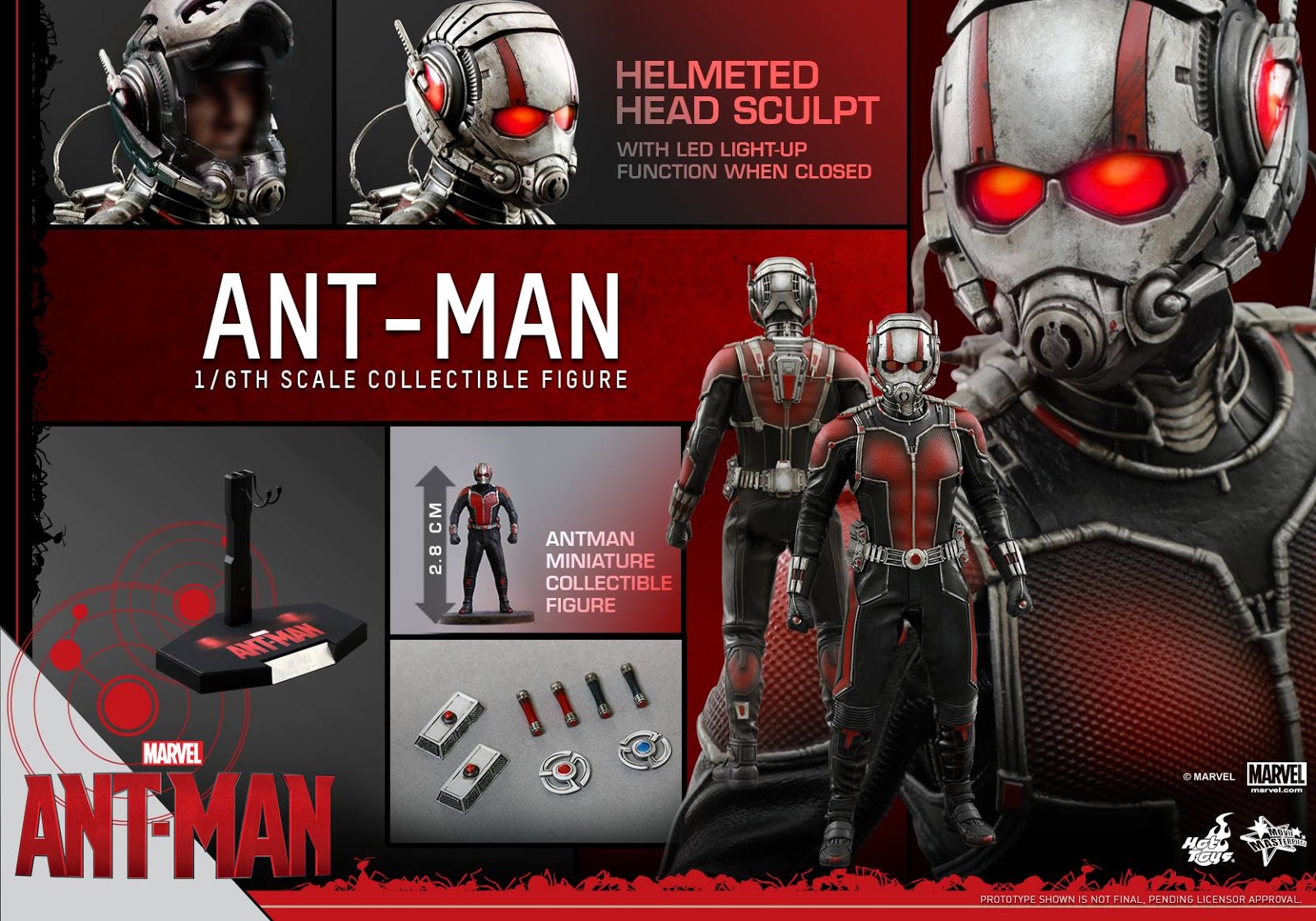 Hot Toys Ant-Man Sixth Scale Figure now available on Preproder! | Toy ...