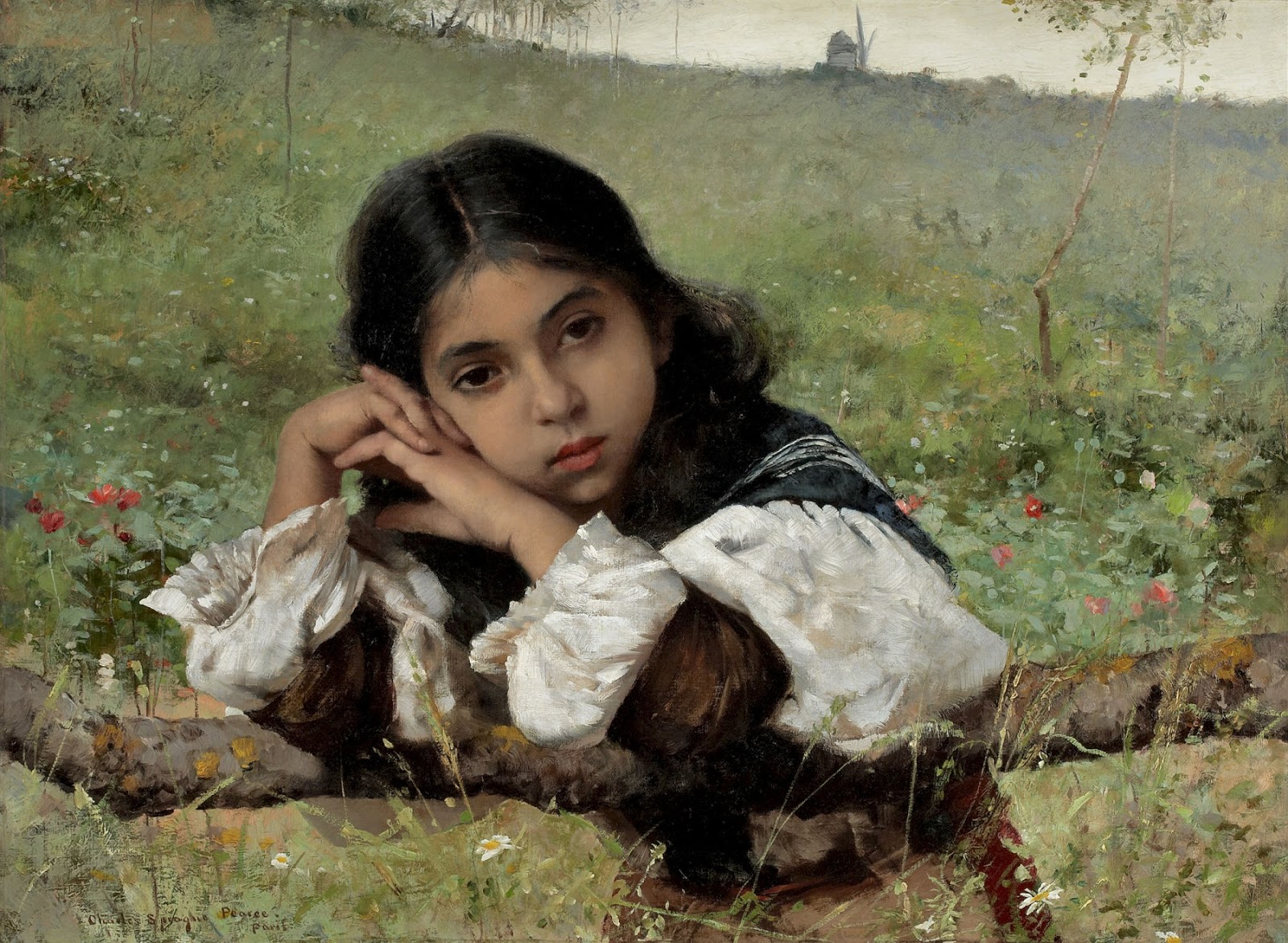 Charles Sprague Pearce | Genre / Orientalist painter | Tutt'Art ...