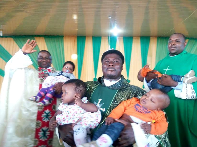 Photos: Nigerian couple welcome quadruplets after seven years of ...