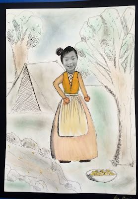 Art with Mrs Baker: Grade 5 Gold Rush Artworks