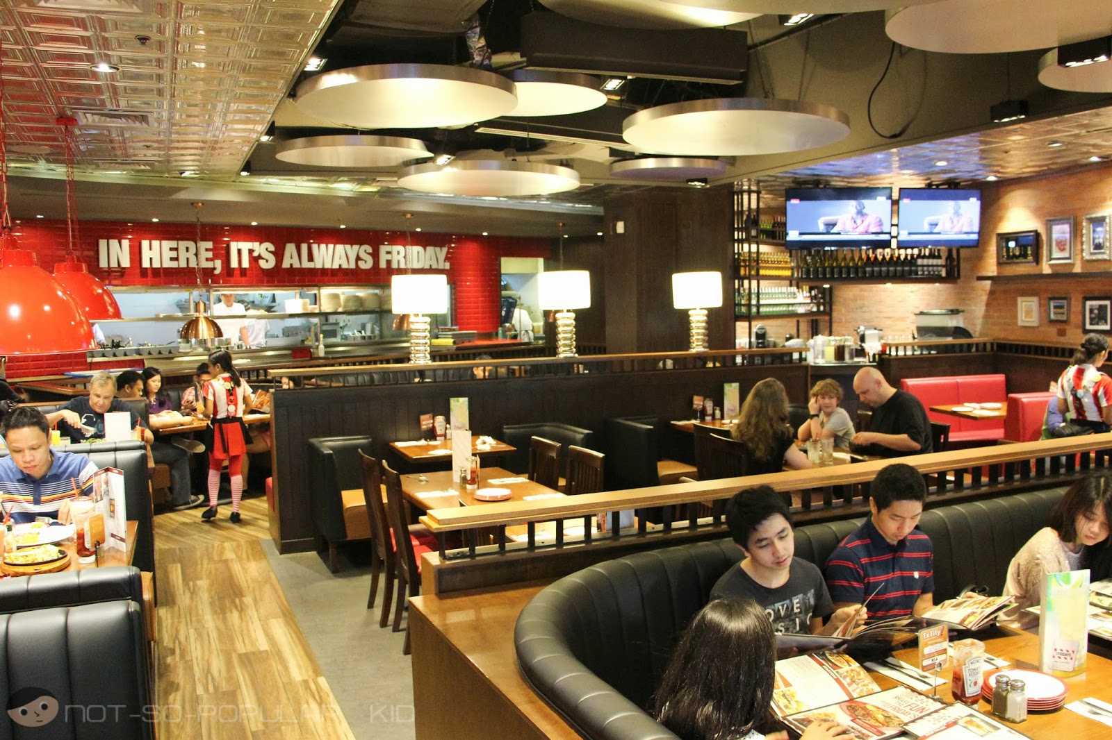 TGI Friday's New Branch in Greenbelt 3, Makati - A Not-So-Popular Kid ...