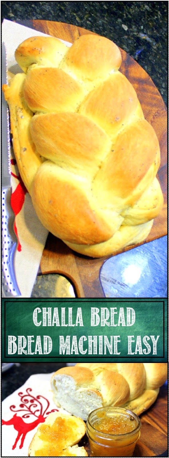 52 Ways to Cook: Challa Bread from a Bread Machine EASY DIY Fresh made ...