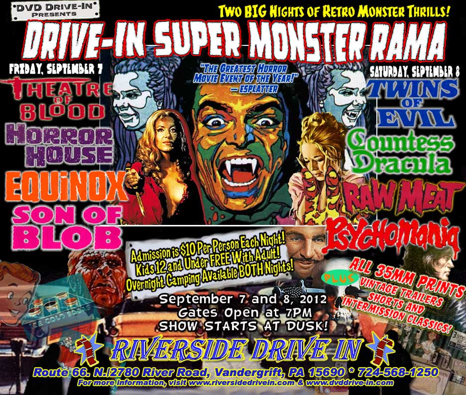 MONSTER DAD: 2012 Drive-In Super Monster-Rama