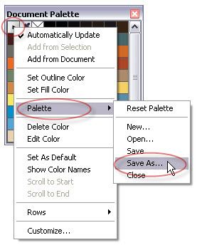 Menyimpan Warna Gambar Bitmap Menjadi Palet Warna | Belajar CorelDRAW