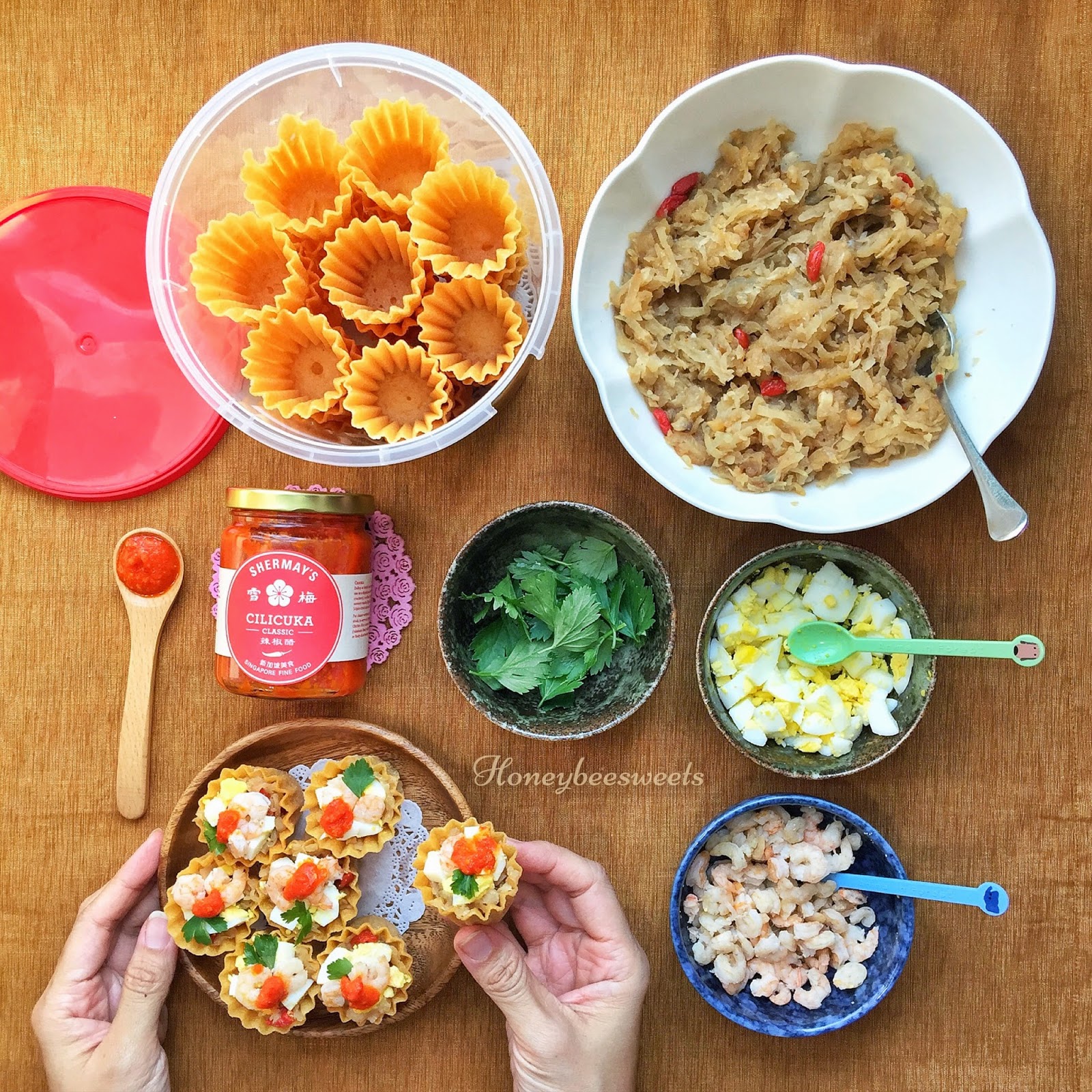 Honey Bee Sweets: Kueh Pai Tee (easy version)