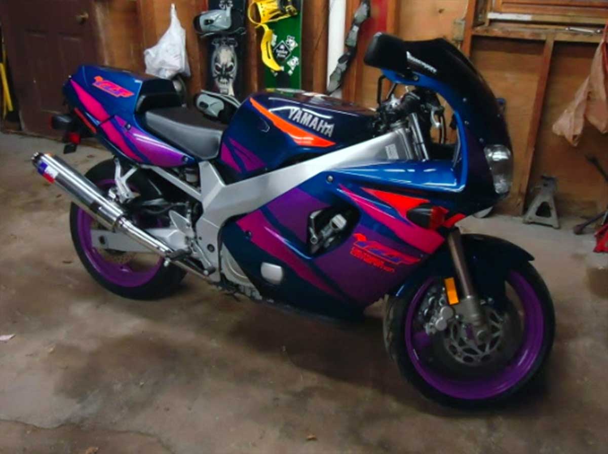 The Original Shape Of Yamaha YZF600R 1995 - Yamaha Old Bikes List