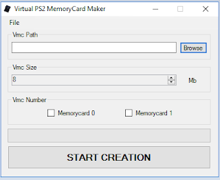 Cara Membuat Virtual Memory Card PS2 (VMC) 1GB - InZonix
