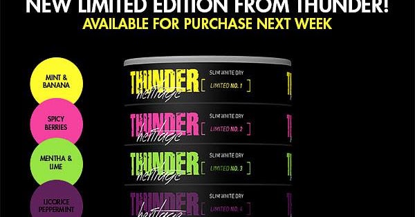 Thunder Heritage - 2019 Limited Edition. Preview. 5 April 2019.