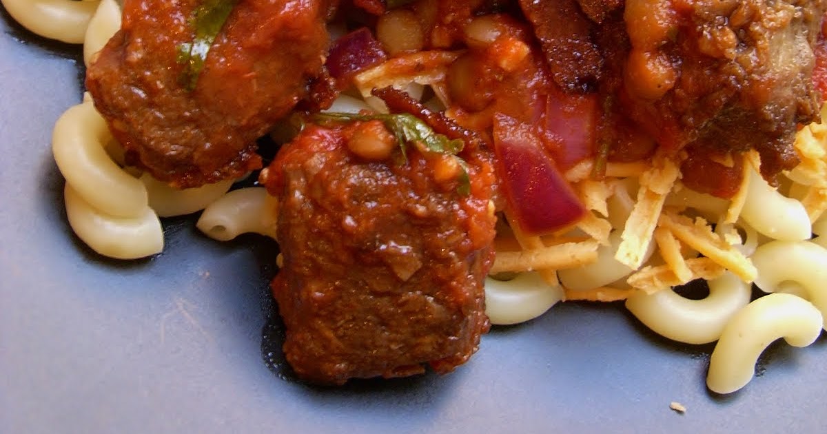 Meet The Shannons: The Betty Crocker Project : Diablo Beef-less Lentil ...