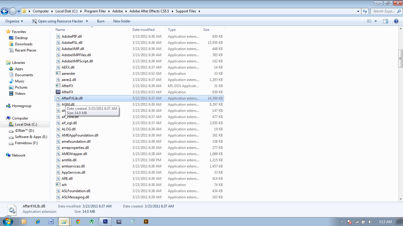 Adobe Geek: •Changing Adobe æ After Effects 5.5 Splash Screen