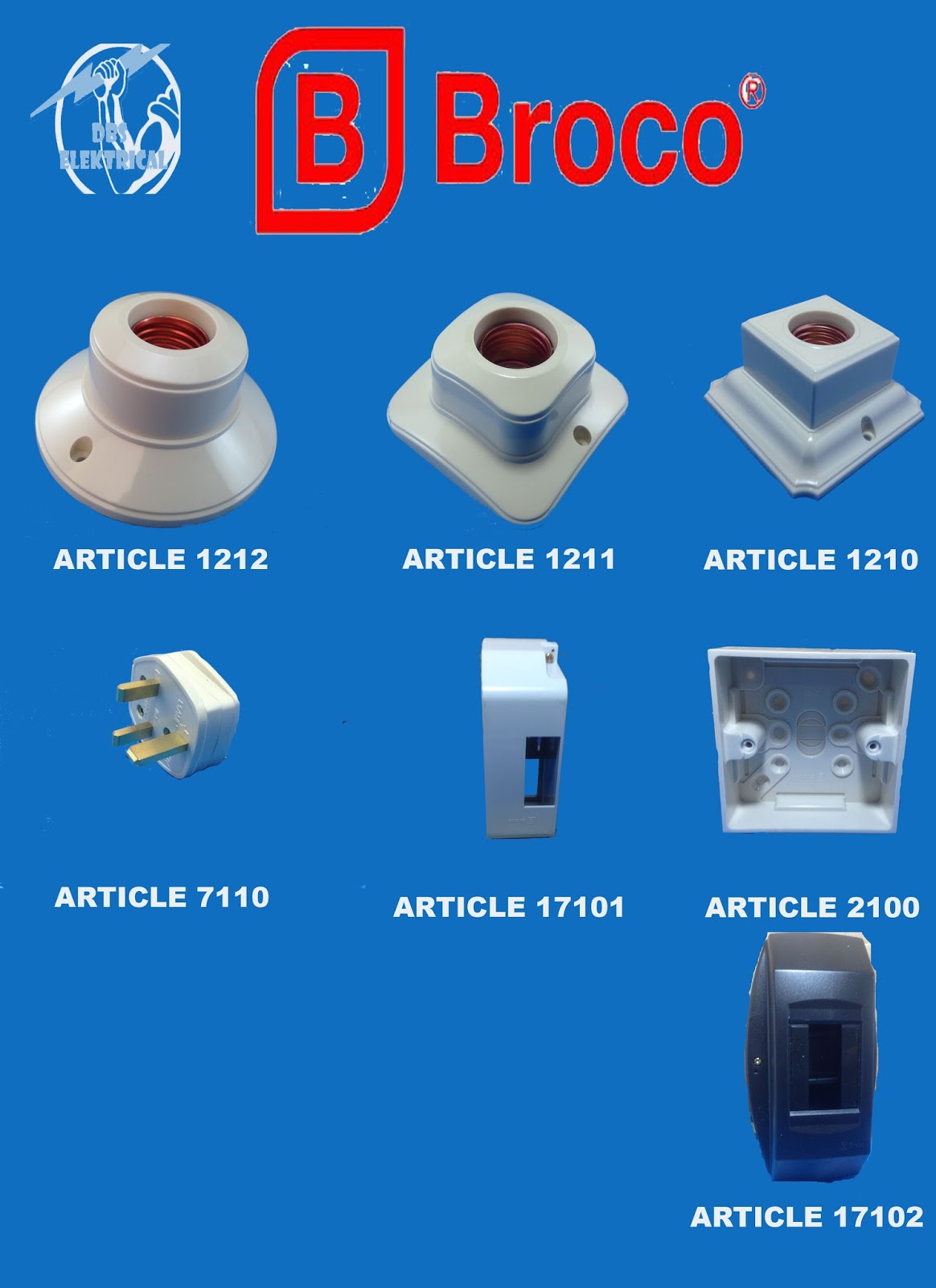 DBSELEKTRIC: KATALOG BROCO