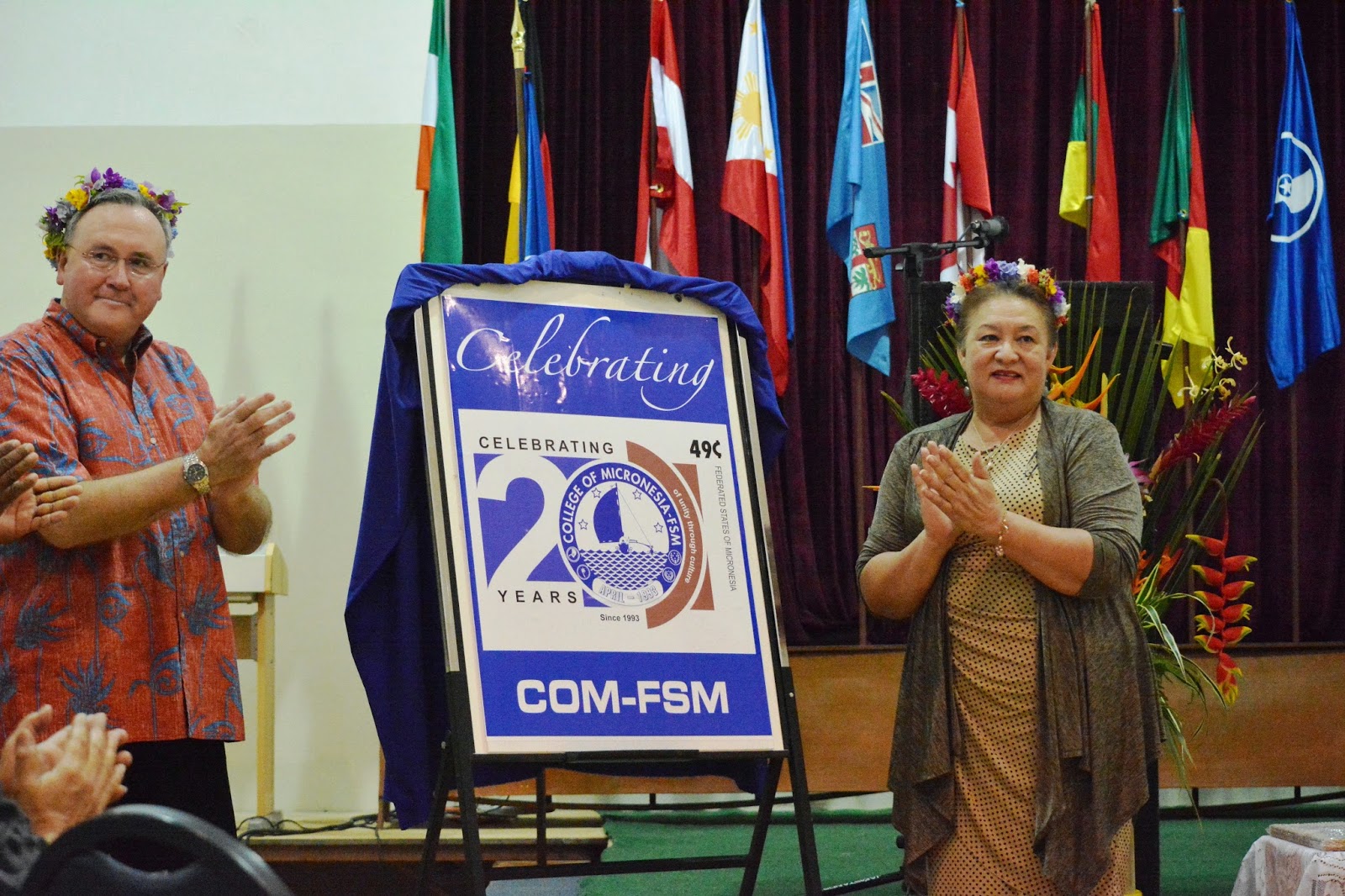 fsmupdates: FSM Postmaster General Mida unveils commemorative stamps ...