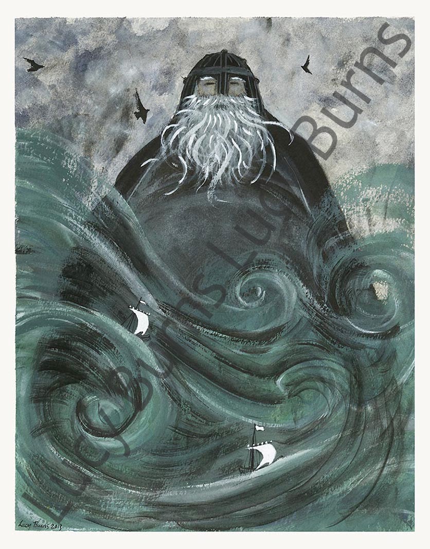 The Mabinogion: "Bendigeidfran yn Cerdded ar Draws y Mor ...