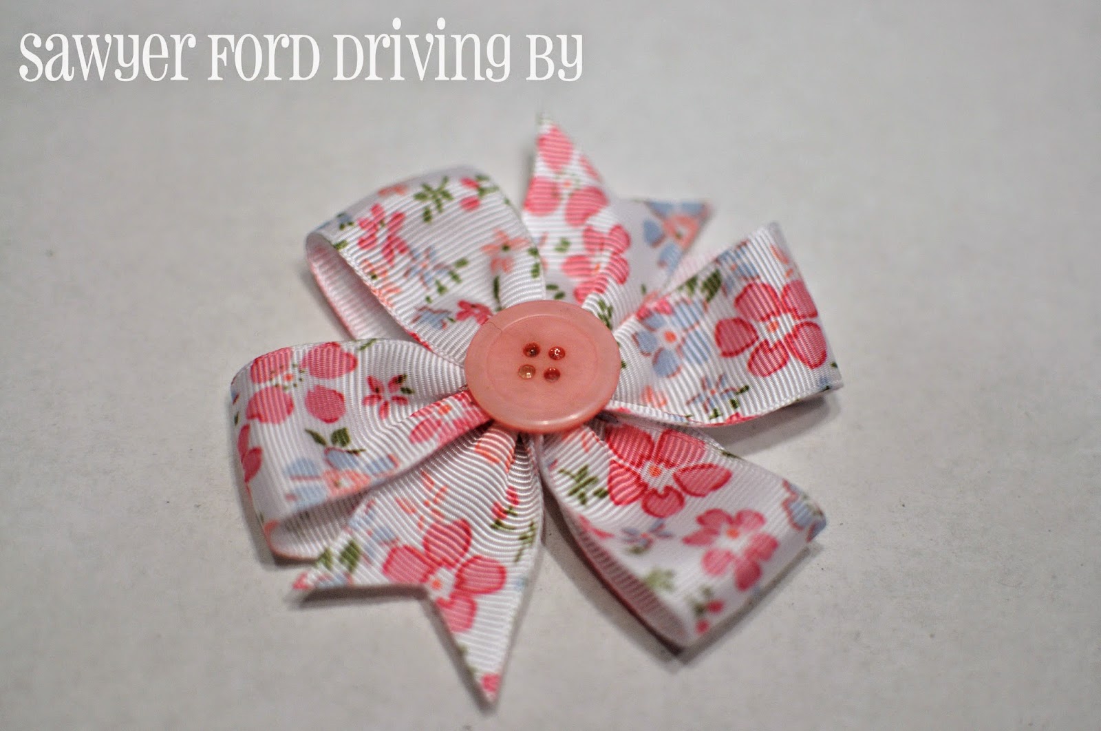 Sawyer Ford Driving By: Boutique Bows