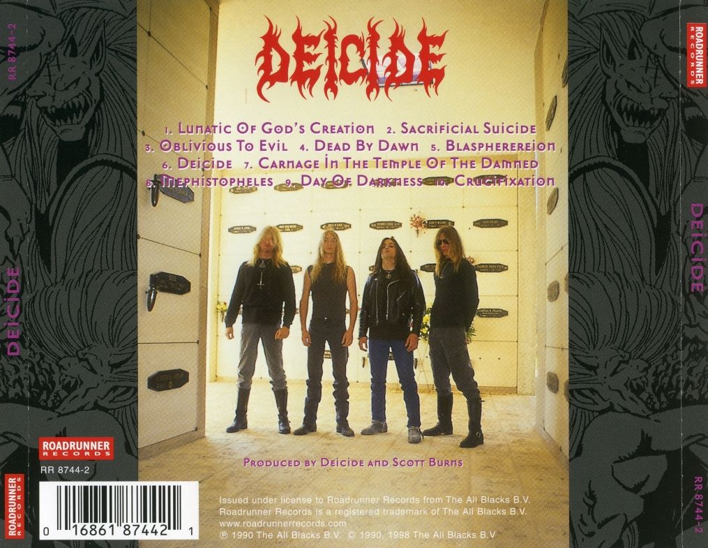 THE ARRIVAL: Deicide - Deicide [1990