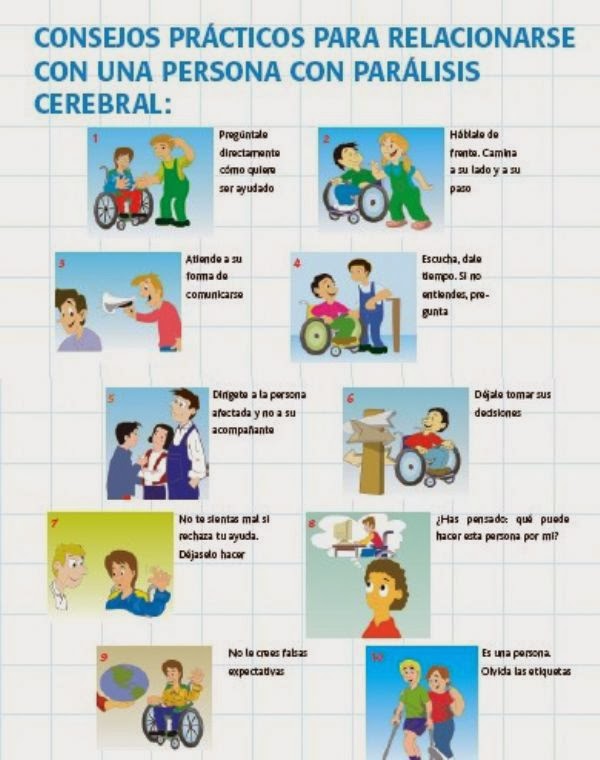 PARÁLISIS... ¿CEREBRAL?: CONSEJOS Y SUGERENCIAS
