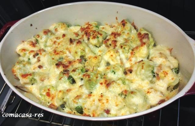 Com a casa, res!: ROMANESCO AMB BEIXAMEL