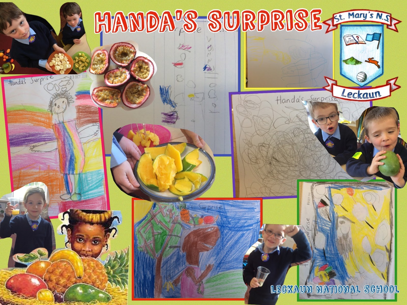 Leckaun National School: Fruit Tasting - Handa's Surprise