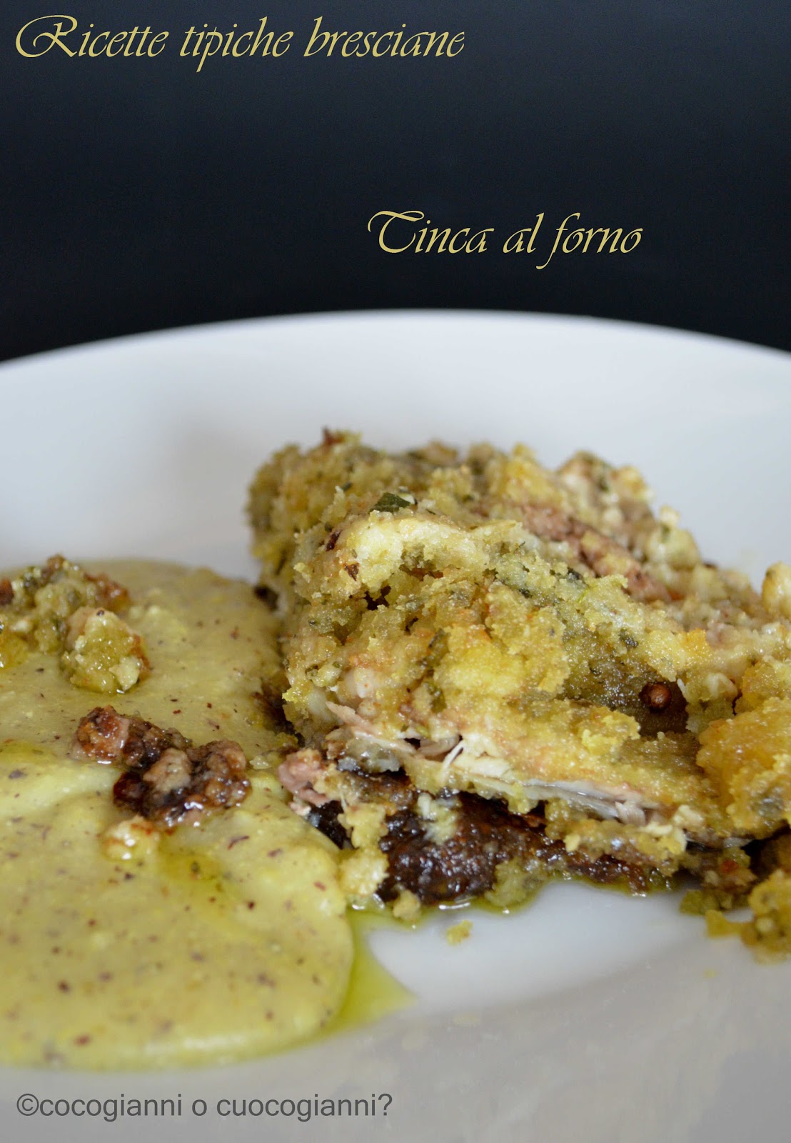 TINCA AL FORNO da Cocogianni o cuocogianni? su Akkiapparicette
