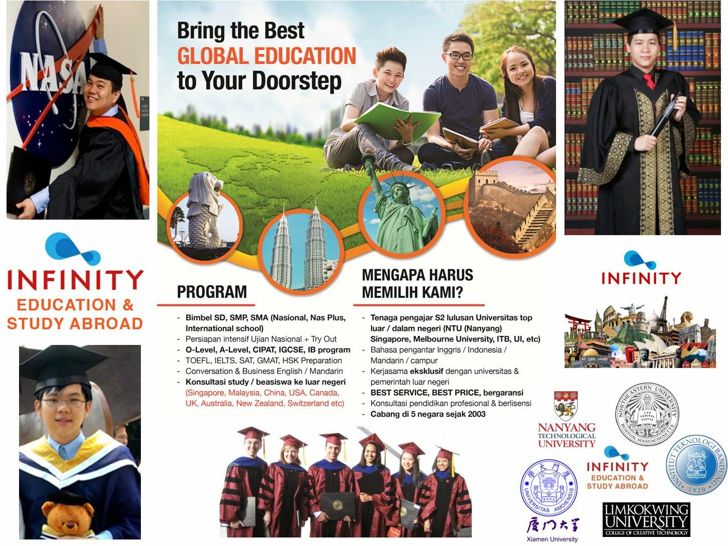 INFINITY Education & Study Abroad (Jakarta & Surabaya, INDONESIA ...
