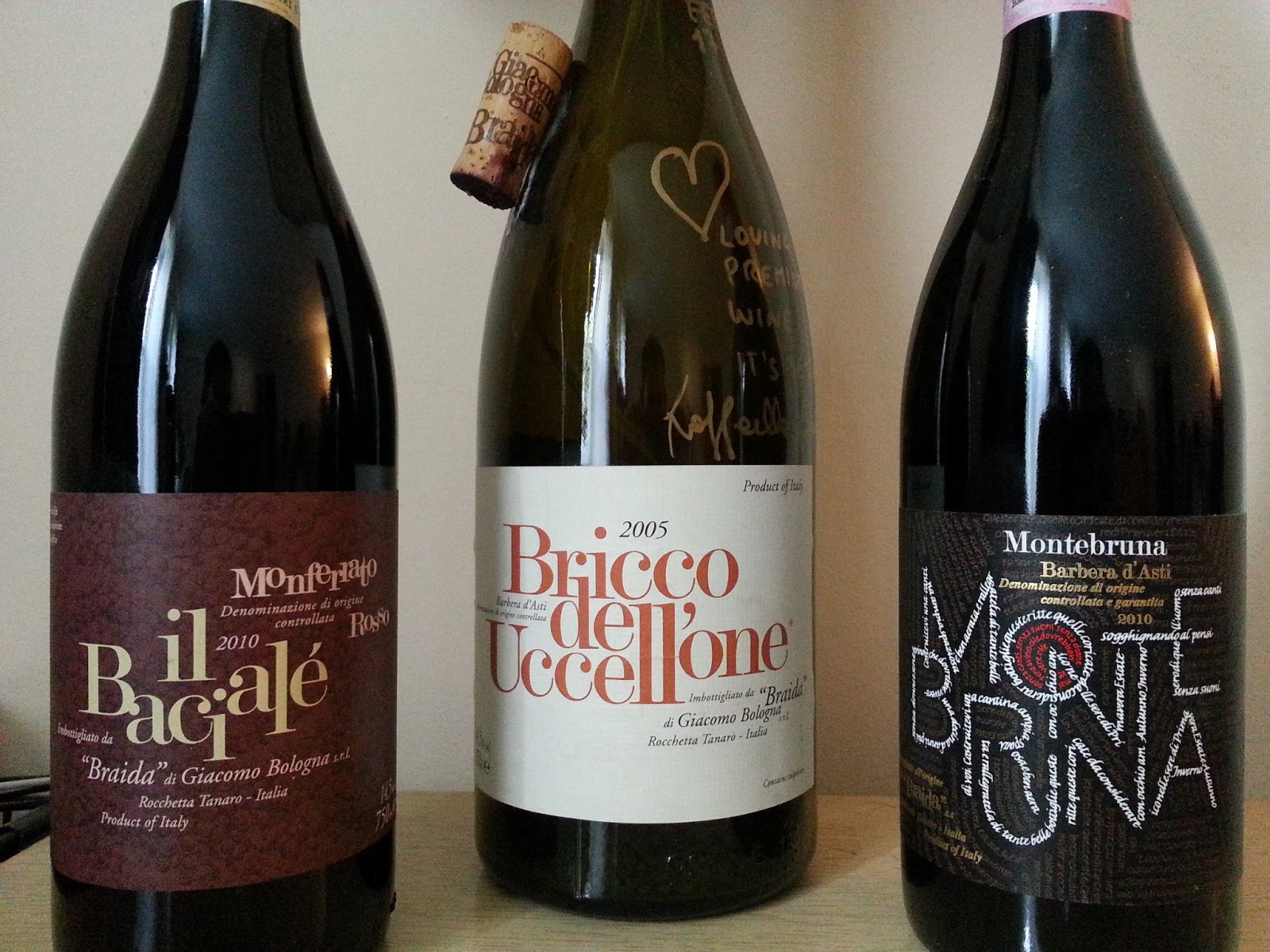 The Cork Stops Here: Wines of Braida