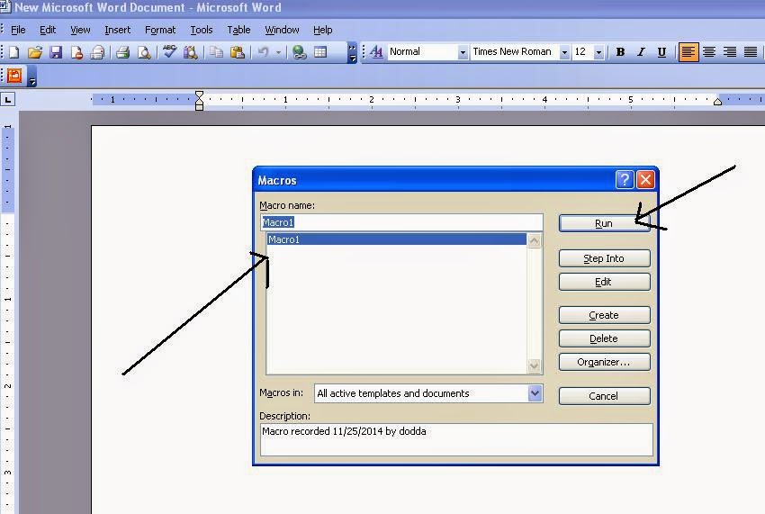 Macros In Ms Word ~ Tutorialtpoint Java Tutorial C Tutorial Dbms Tutorial