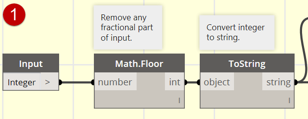 The Architects Desktop Dyanmo Custom Node Integer To String Zero Padding