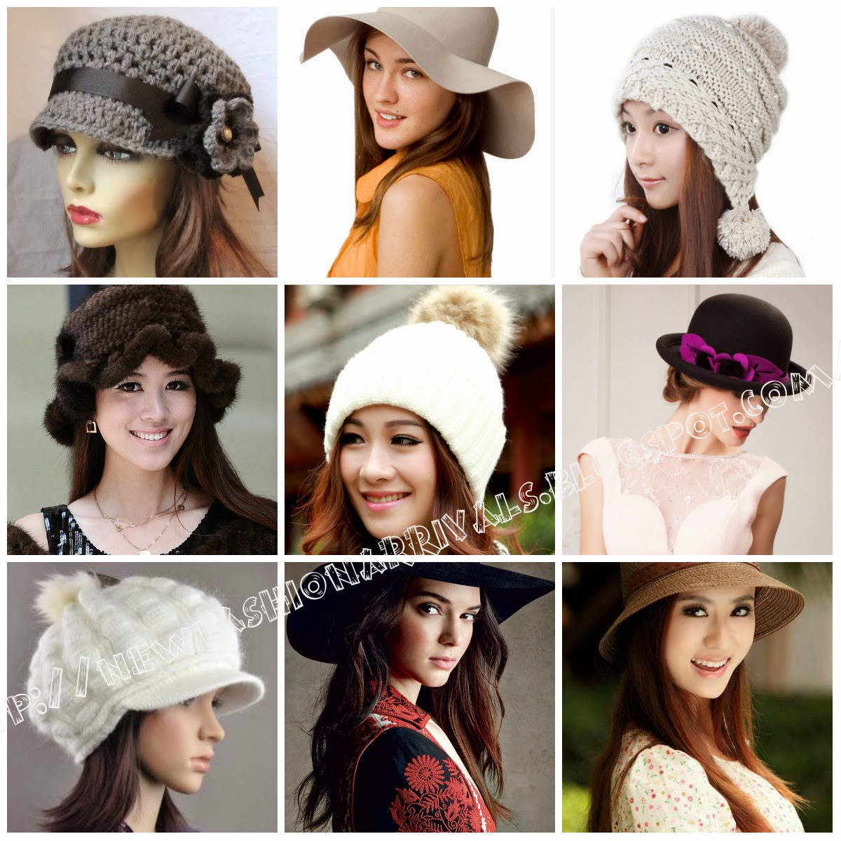 New Fashion Arrivals: Winter Ladies Head wear 2015 Trend Latest Collection