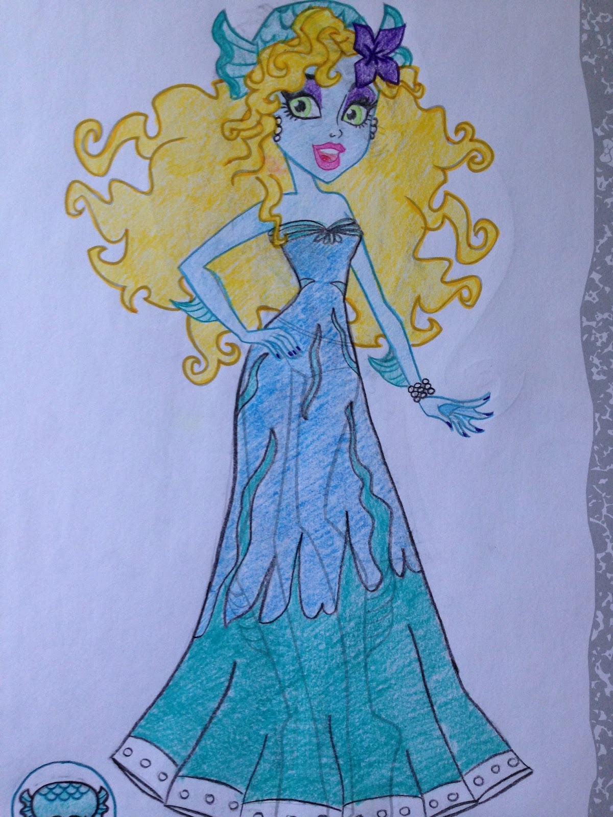 Monster High News: Monster High Drawings part 1!