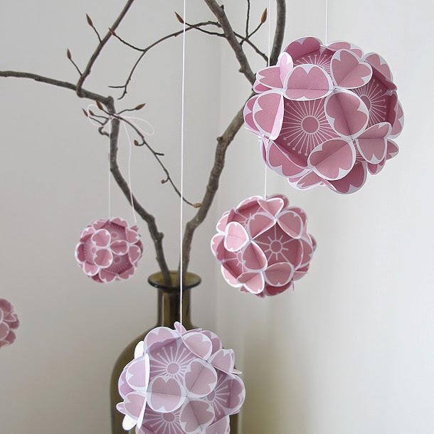 it's a heart heart season: Cherry Blossom Flowerballs