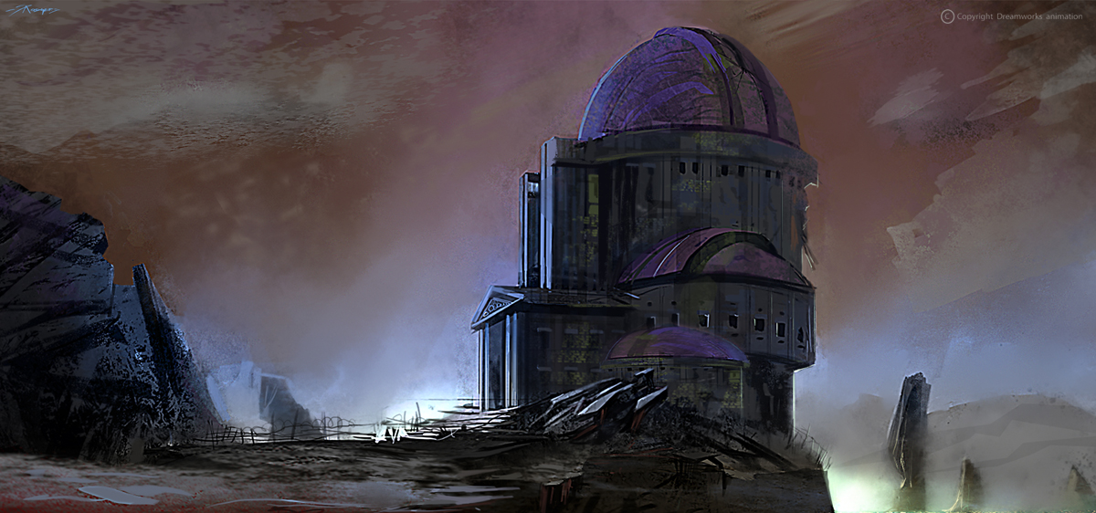 Living Lines Library: Megamind (2010) - Concept Art, Visual Development