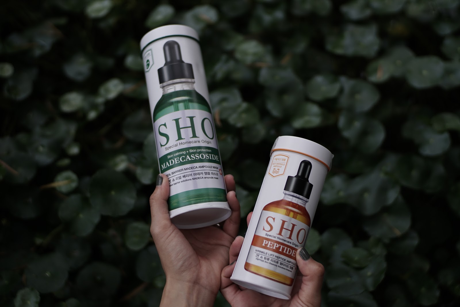 SHO Peptide Ampoule and Soothing Treatment Face Mask Review | J & D ...