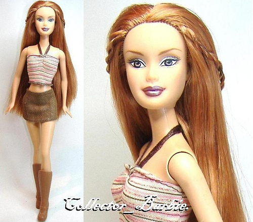 dolls collector club: Barbie Flavas by Mattel