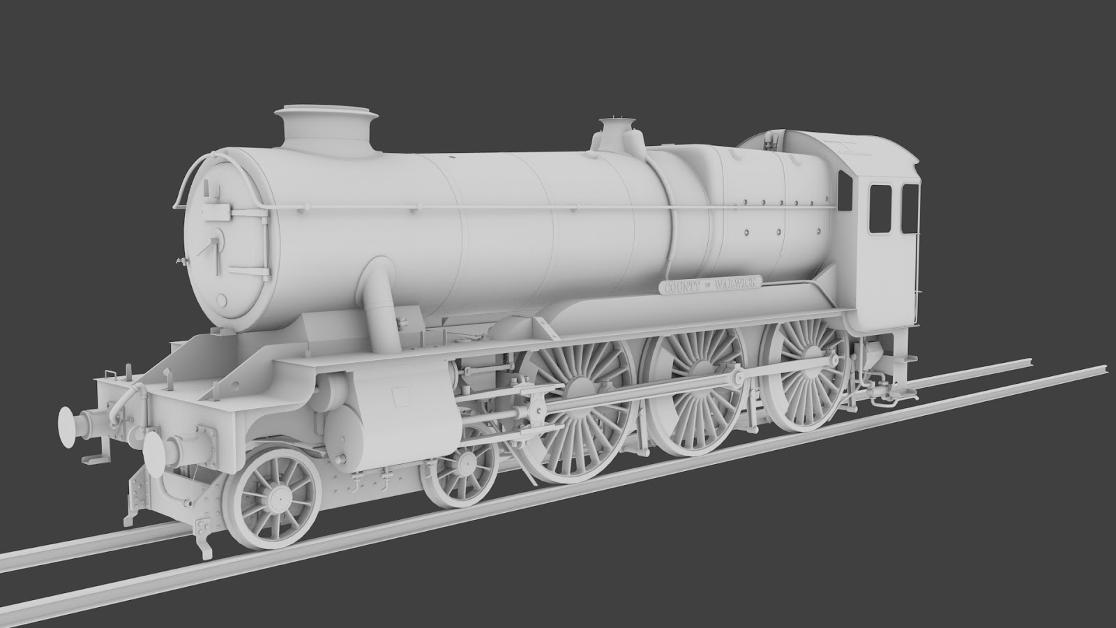 Victory Works: GWR County (1000 Class): Modelling WIP